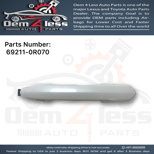 Toyota RAV4 Rear Right Exterior Door Handle 2019 To 2023 OEM 69211 ...