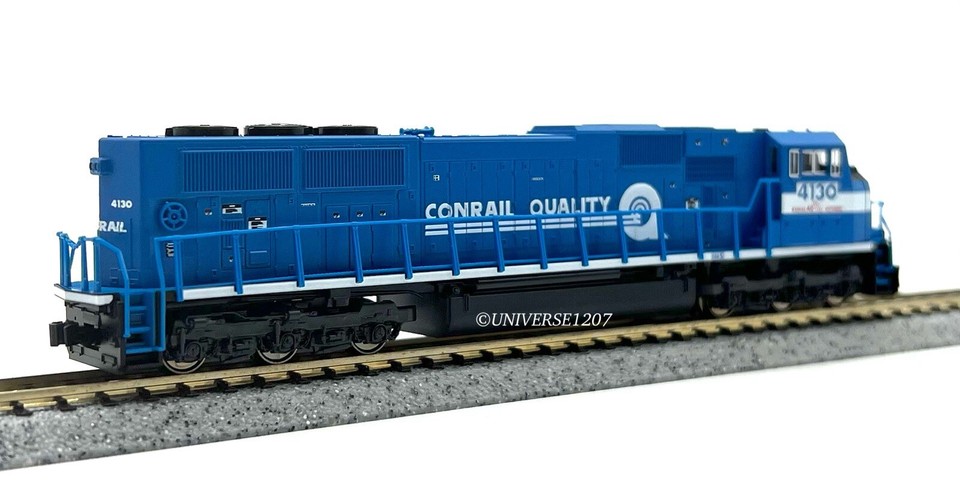 N Scale Kato 176-6305 EMD SD70MAC Diesel Locomotive Conrail #4130 NIB Engine | eBay