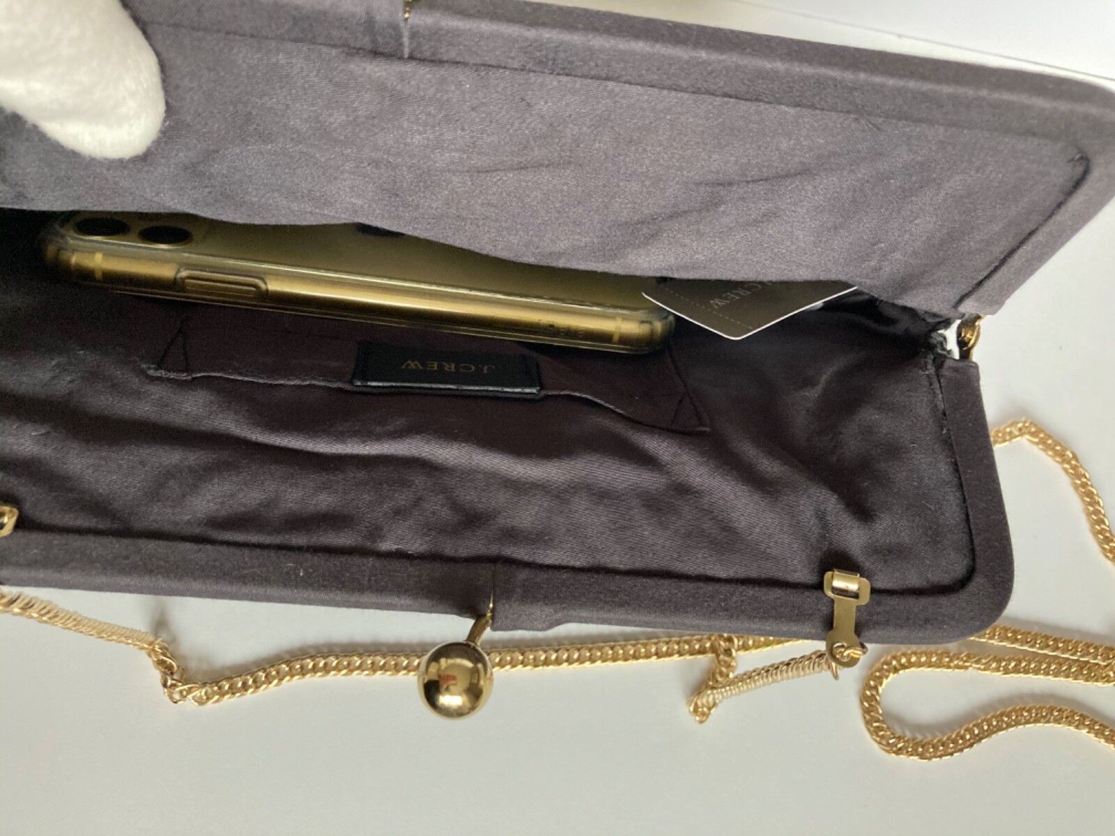 J. Crew Beaded Rafia Frame Clutch Crossbody Black- NWT | eBay