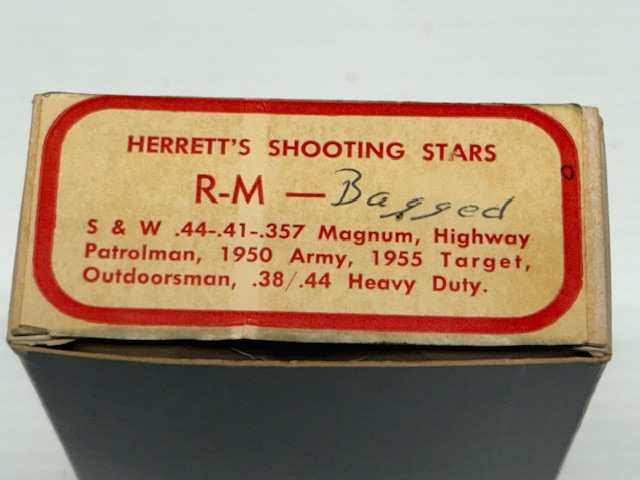 Herrett R-M Shooting Stars Walnut Grip S&W .44,.41,.357 magnum,highway ...