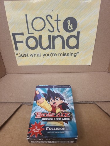 2003 Beyblade Trading Card Game Collision Starter 1 Starter Deck 60 ...