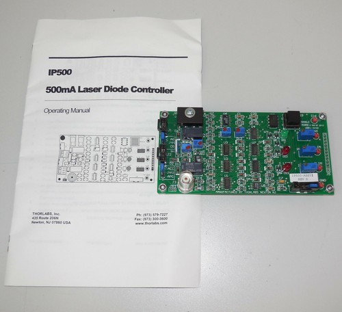 Thorlabs IP500 500mA contrôleur de diode laser rev D | eBay