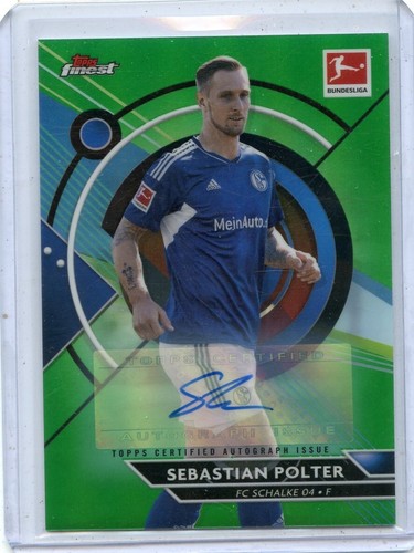 2022-23 Topps Finest Bundesliga - Autographs Sebastian Polter #127 ...