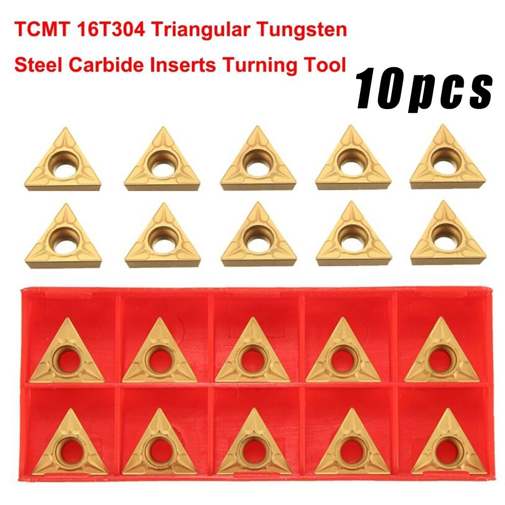 10pcs/32.52 Carbide Inserts Cutting Triangle Equipment 10pcs TCMT16T3 ...