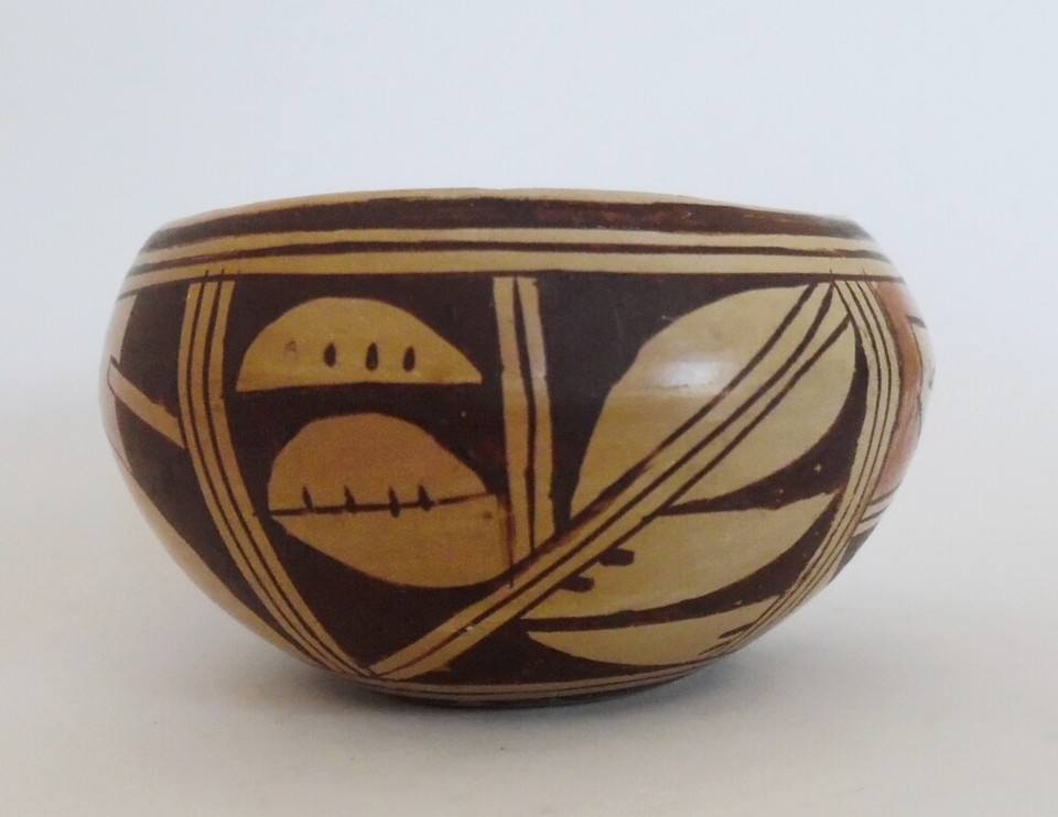 Vtg Vivian Muchvo Polacca Az Hopi 1st Mesa Miniature Polychrome Pottery ...