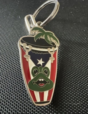 Puerto Rico Keychain With Coqui | eBay