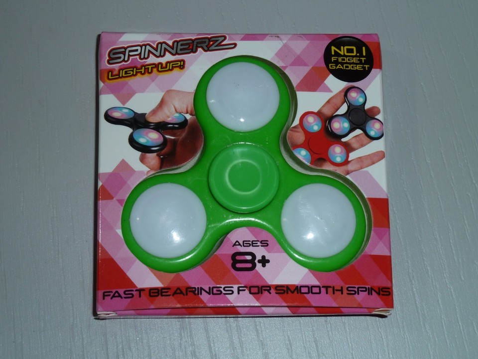 9 Fidget Spinners Assorted Colour DO NOT LIGHT UP Autism Stress Relief ...
