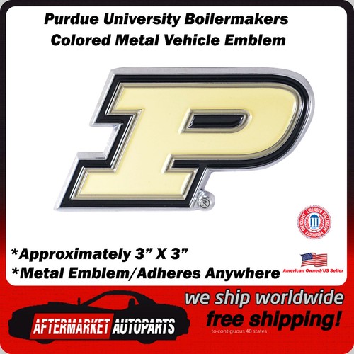 Purdue University 3d Color Metal Emblem for sale online | eBay