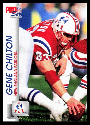 1992 Pro Set 573 Gene Chilton New England Patriots | eBay