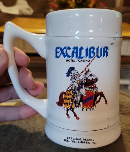 Excalibur Hotel/Casino Las Vegas Coffee Mug Beer Stein - C4 | eBay
