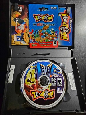 Disneys Toontown Online CD-ROM with Manual and Membership Card | eBay