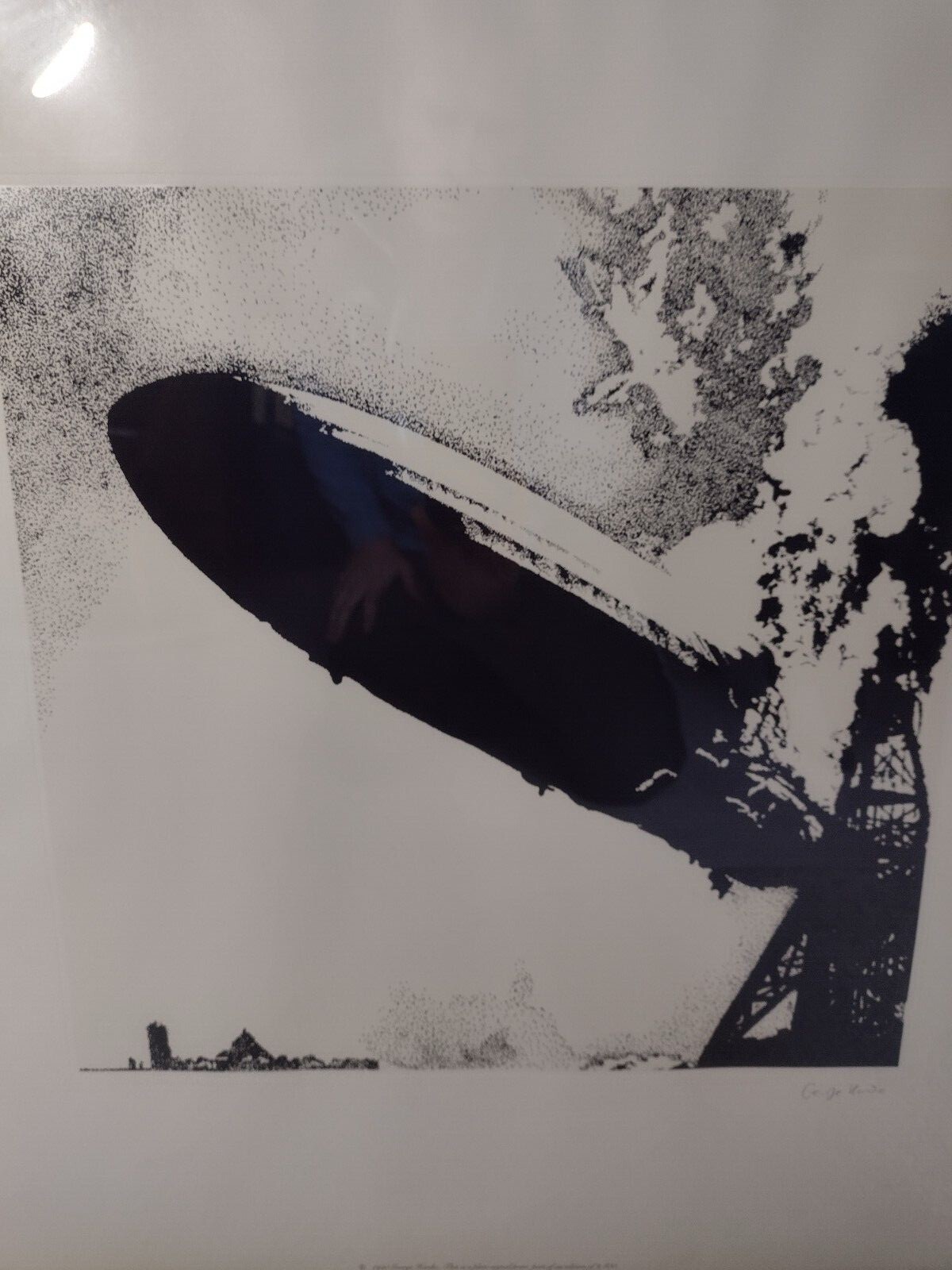 LED ZEPPELIN I ALBUM PLATE SIGNED LITHOGRAPH | eBay