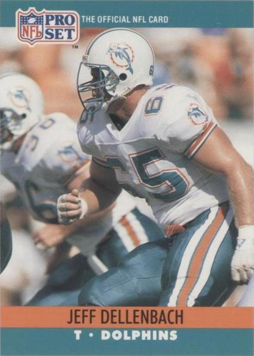 1990 Pro Set Jeff Dellenbach #558 for sale | eBay