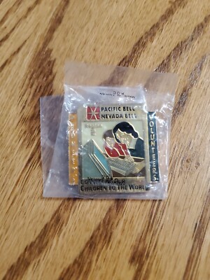 Telephone Pioneers Of America Pin Pacific Bell Nevada Bell Volunteer ...