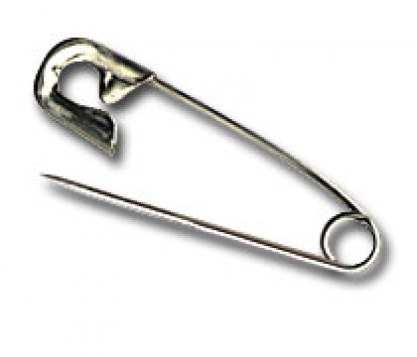 Bulk of 1440 #1 Defender Safety Pins Open Rust Resistant Large Size 1-1 ...