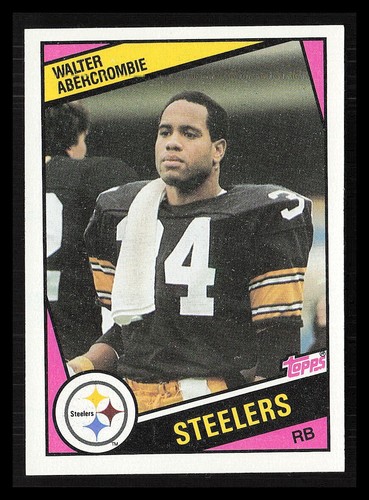 Walter Abercrombie 1984 Topps #160 Pittsburgh Steelers Rookie | eBay