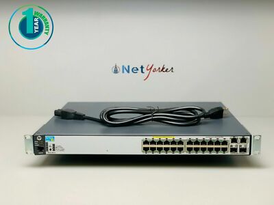 HP ProCurve J9625A 2620-24-PoE+ 24 Port PoE Switch - Same Day Shipping ...