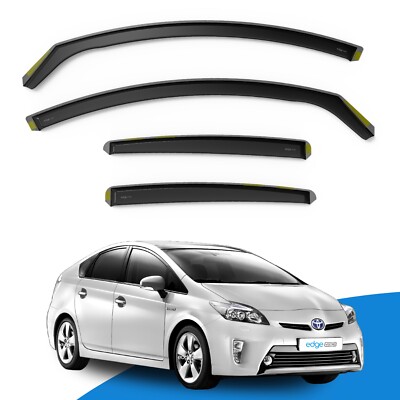 TOYOTA PRIUS MK3 2010-2015 5 Door Liftback Wind Deflectors 4pc ...