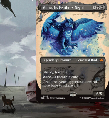 Maha, Its Feathers Night Control Commander Deck EDH Magic MTG Ready-to ...