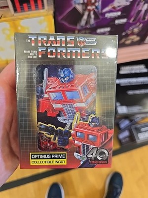 Transformers 40th Optimus Prime Ingot 1984 | eBay