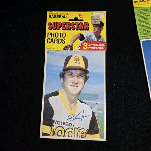 Lot 2 1980 Topps Superstar Photo Cards Unopened Sealed 3 Card Pack | eBay