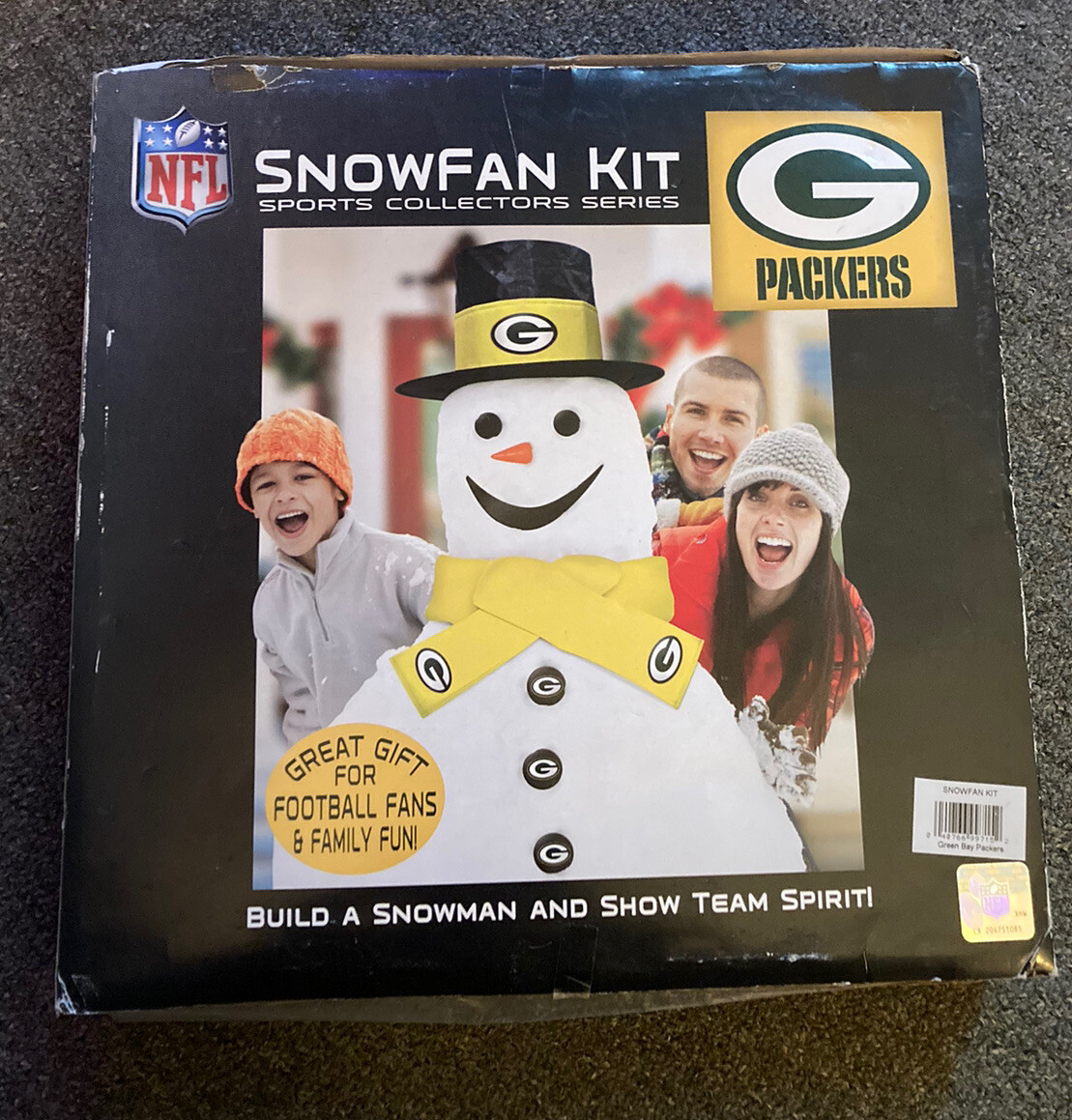 Green Bay Packers NFL Licensed Snowfan Snowman Kit | eBay