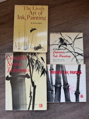 set of books on Japanese Ink Painting | eBay