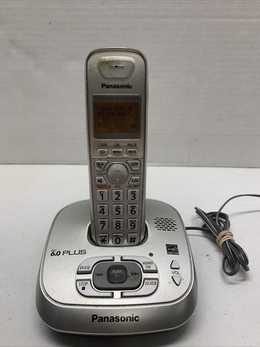 Panasonic Model KX-TGA402 Cordless Phone with Answering Machine DECT 6. ...