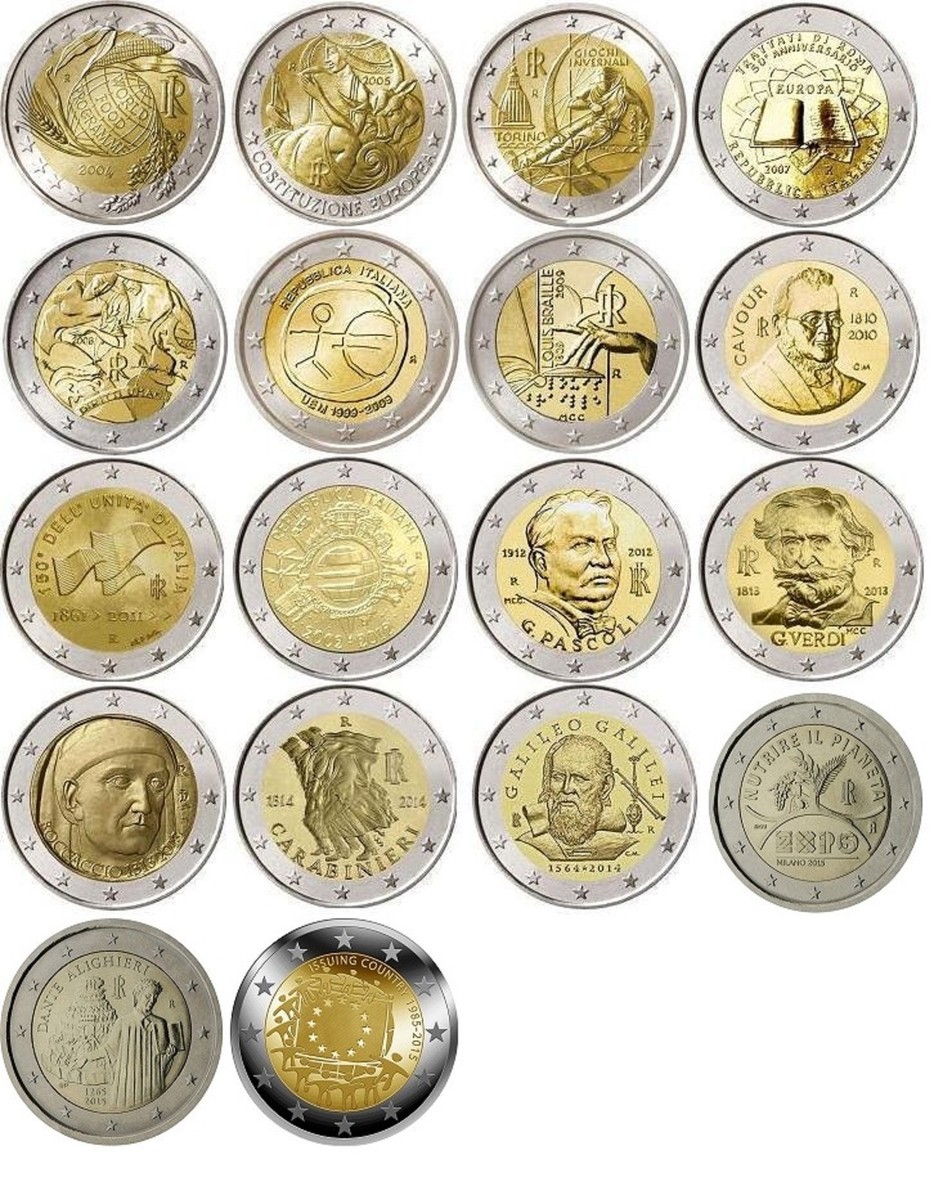 Italian Euro Coins
