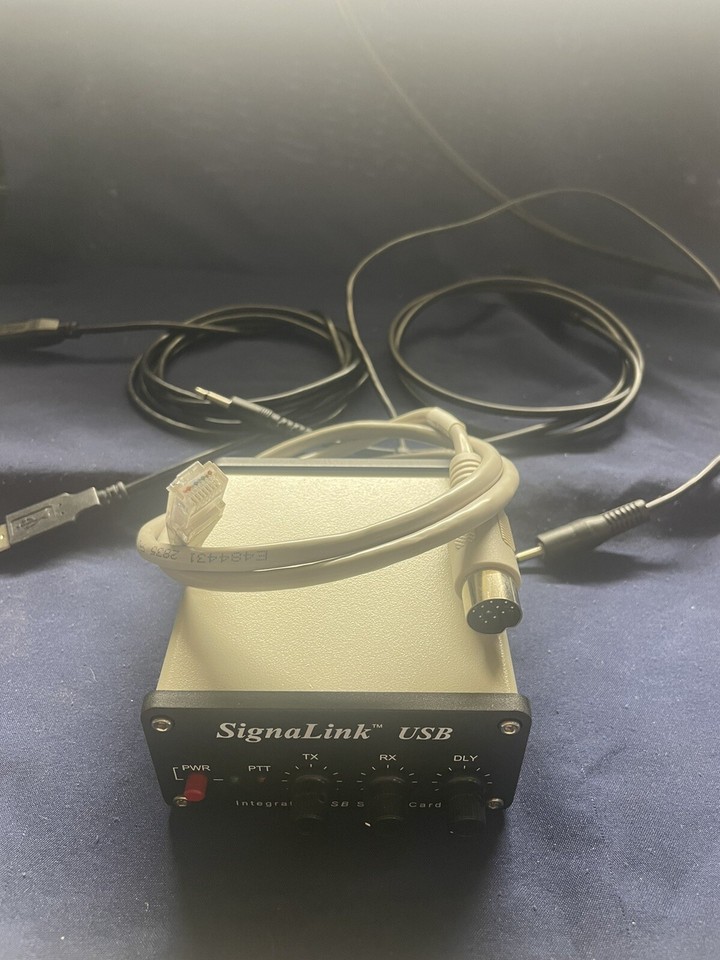 SIGNALINK USB Tigertronics For Icom 706mk All Cables Included | eBay