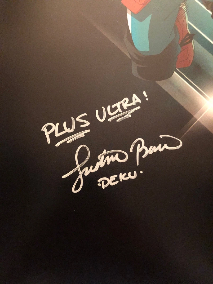 Justin Briner Signed Autographed 16x20 Photo DEKU My Hero Academia JSA ...