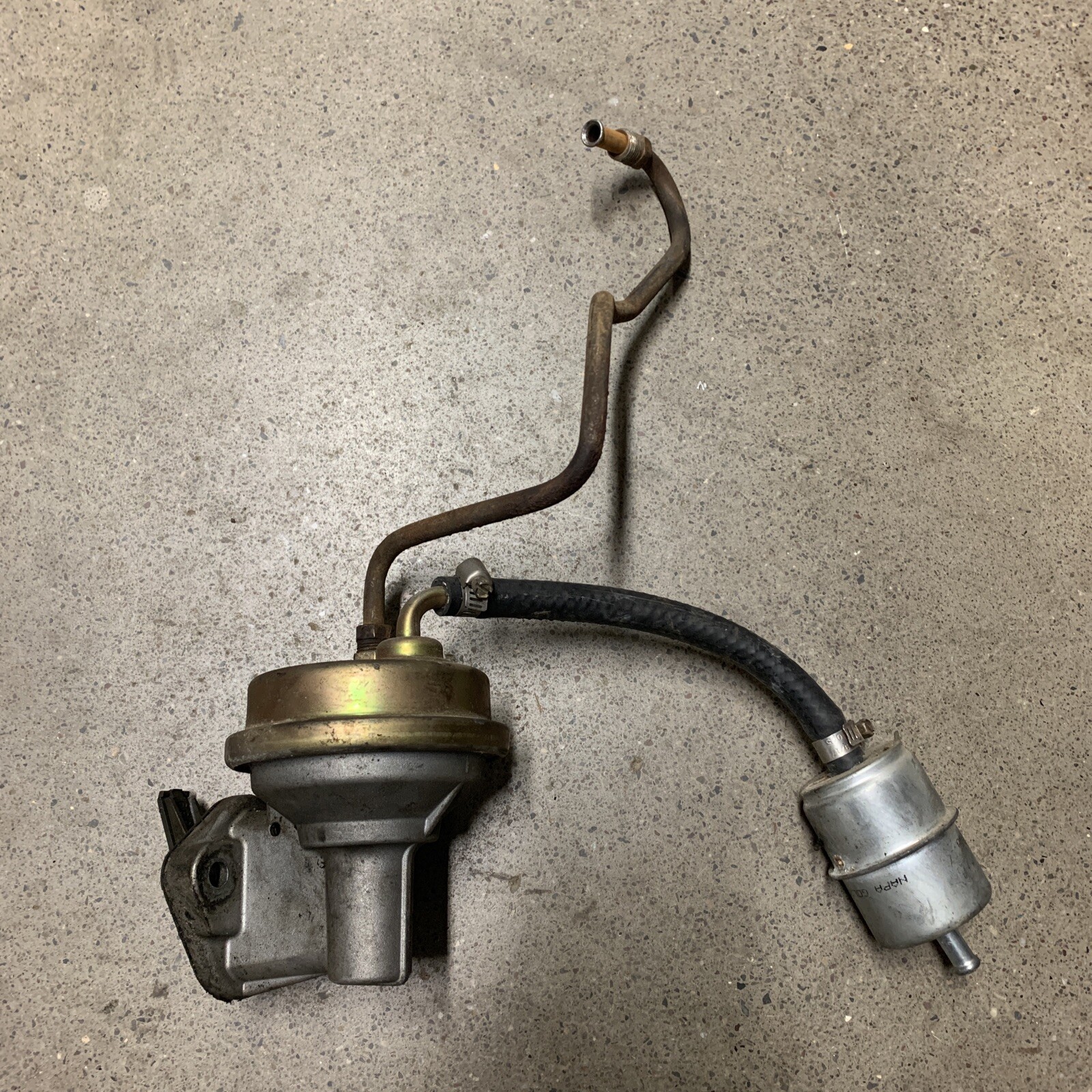 JEEP SCRAMBLER CJ5 CJ7 CJ8 80-83 2.5L 4 CYL FUEL PUMP FILTER LINE OEM ...