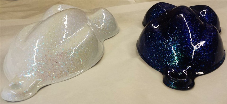 Extreme Blue Color Shifting Metal Flake 4 oz .015 0.015 Paint Quality ...