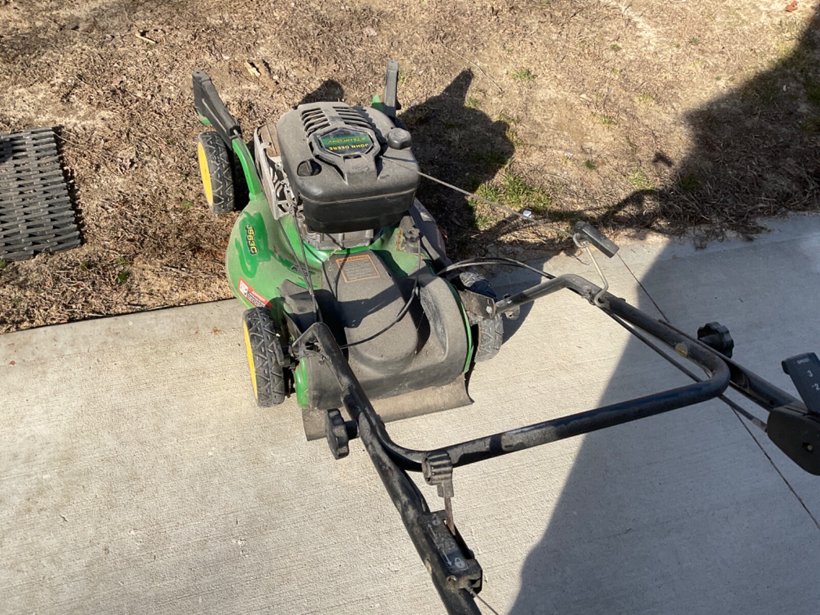 Not starting JOHN DEERE JS63c Walk behind lawn mower | eBay