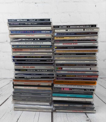 Rock CD Collection 1970-2010 (Choose 1) Buy More & Save, Combined ...