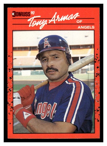 1990 Donruss #525 Tony Armas - California Angels | eBay
