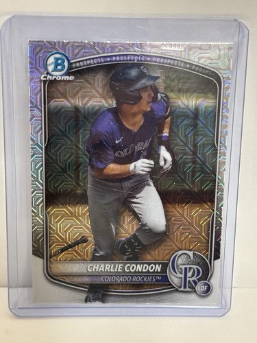 Charlie Condon RC x2 Mojo Refractors #BCP-248 Rockies | eBay