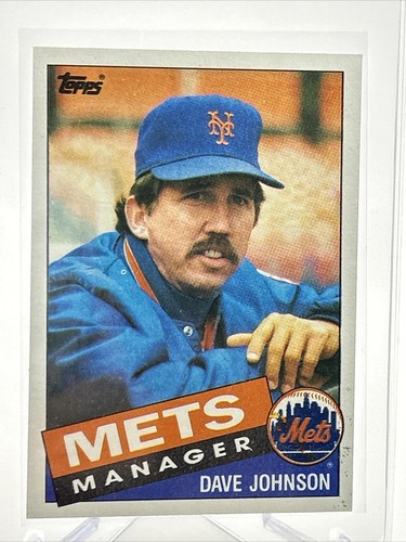 1985 Topps Dave Johnson Baseball Card #492 NM-Mint FREE SHIPPING | eBay