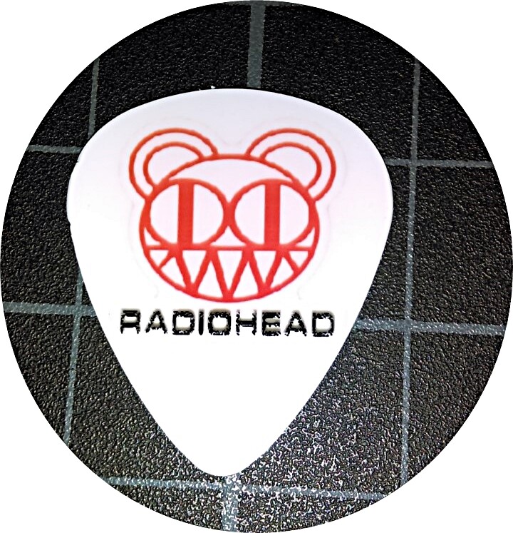 RADIOHEAD GUITAR PICKS SET OF 4 | eBay