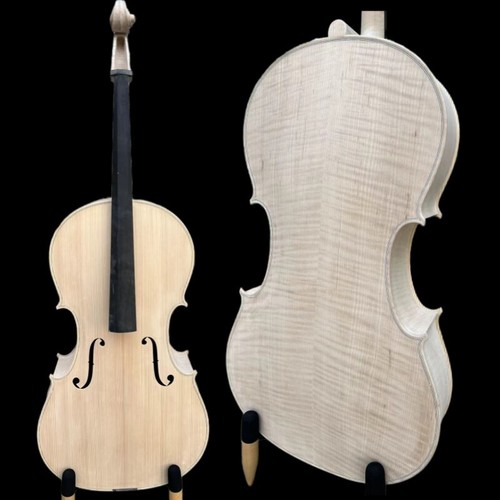 Professional Hand-Made song unfinished Cello 4/4 Solid maple back | eBay
