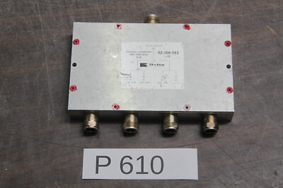DELTA OHM 02-300-053 4 WAYS POWER SPLITTER COMBINER 880 to 1880MHz 5W ...