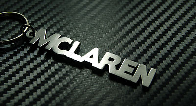 MCLAREN Name Keyring Keychain Key Fob Name Gift | eBay UK