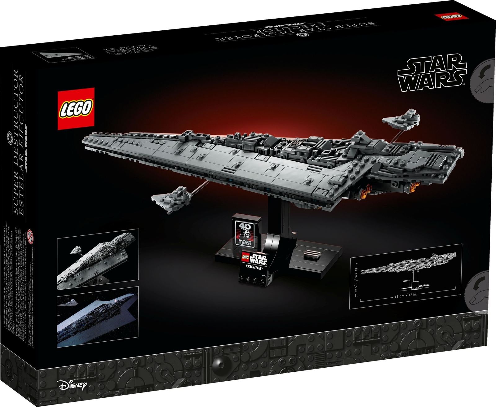 LEGO® Star Wars 75356 Supersternzerstörer Executor EXKLUSIV! + StarWars ...