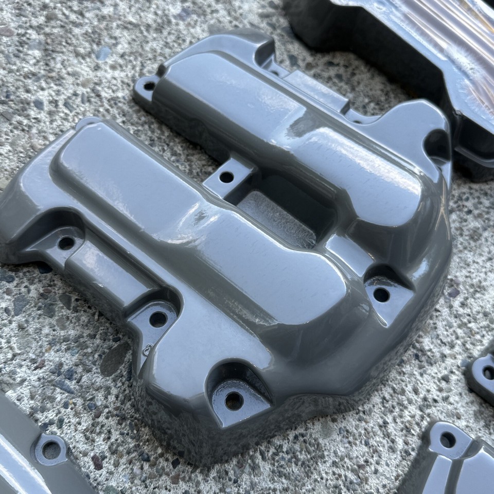 2018-2023 Harley M8 Gunship Grey ROCKER BOXES, TRANS, LIFTER BLOCKS ...