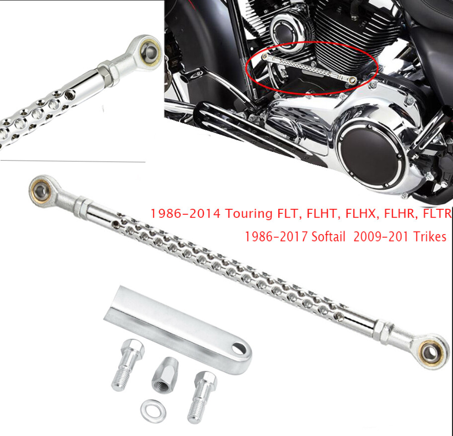 Chrome Shifter Shift Linkage For Harley Softail Road King Glide FLHX/T ...
