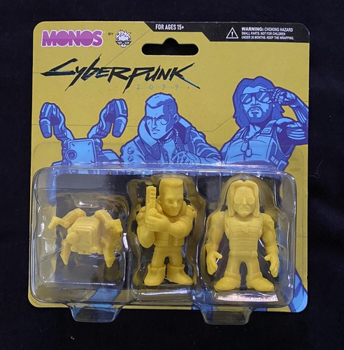 Cyberpunk 2077 Monos Mini Figures Keanu Reeves V, Johnny Silverhand ...