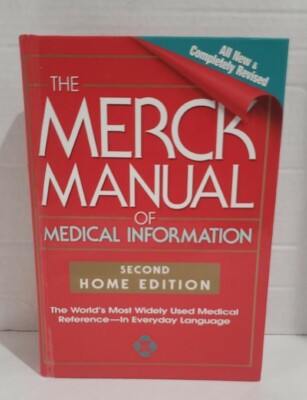 The Merck Manual of Medical Information ~ Second Home Edition . | eBay