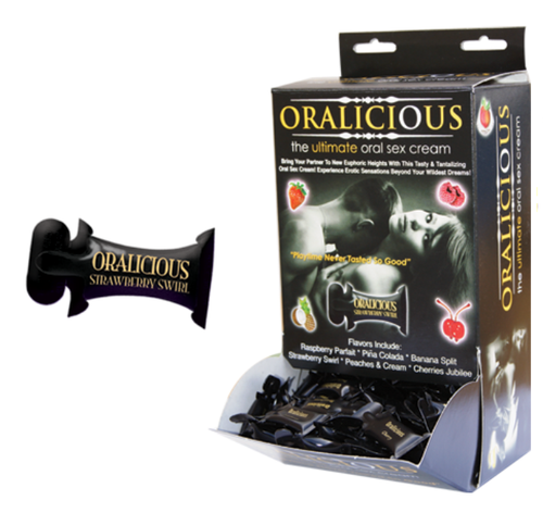 Oralicious Female Arousal Creme Edible Flavoured Lotion Oral Sex Cream ...