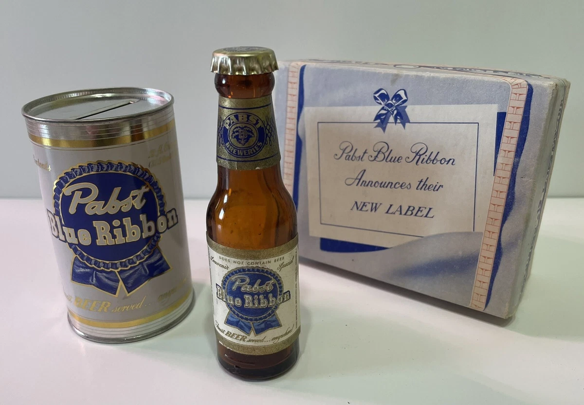 Pabst Blue Ribbon Can Label