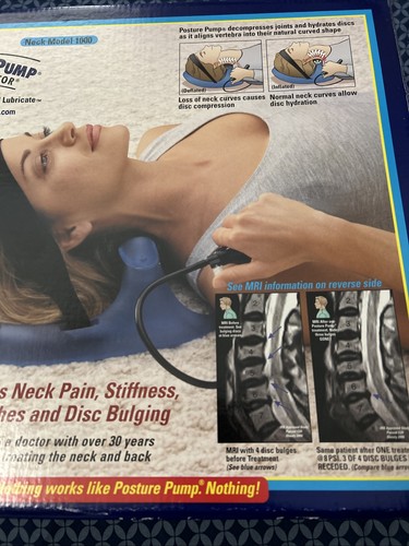 Posture Pump Professional Model 1000 Neck Cervical Disc Hydrator in ...
